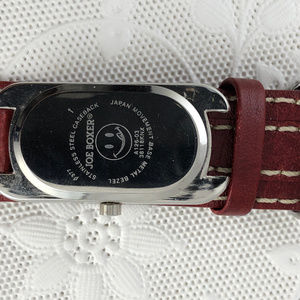 Joe Boxer | Accessories | Vintage Womens Red Leather Band Joe Boxer ...